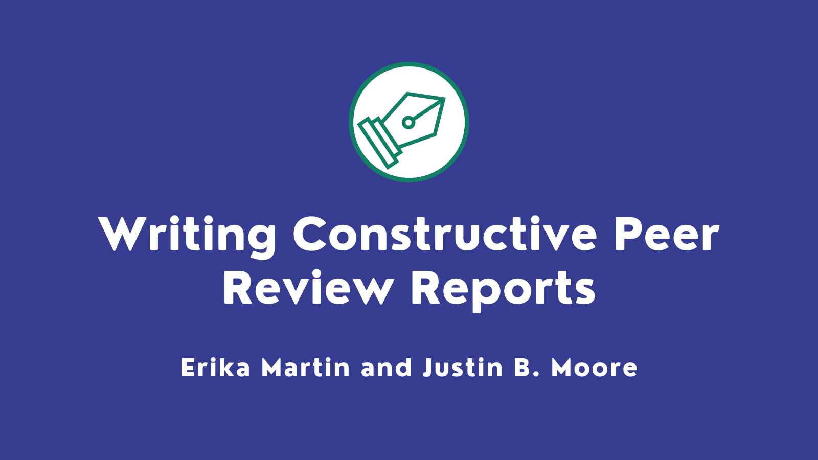 Writing Constructive Peer Review Reports - JPHMP Direct