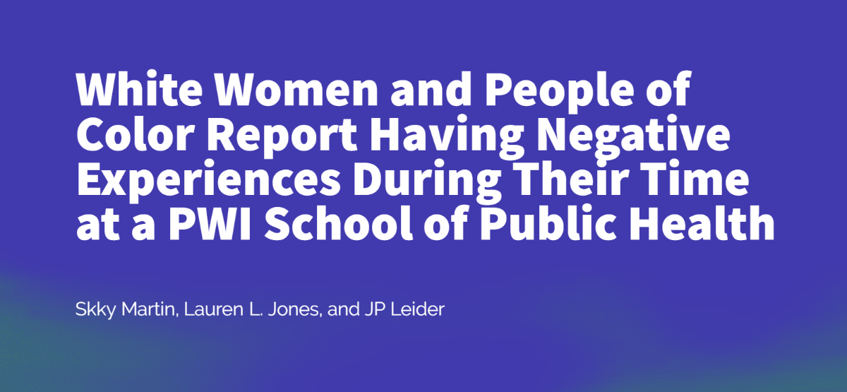 White Women and People of Color Report Having Negative Experiences ...