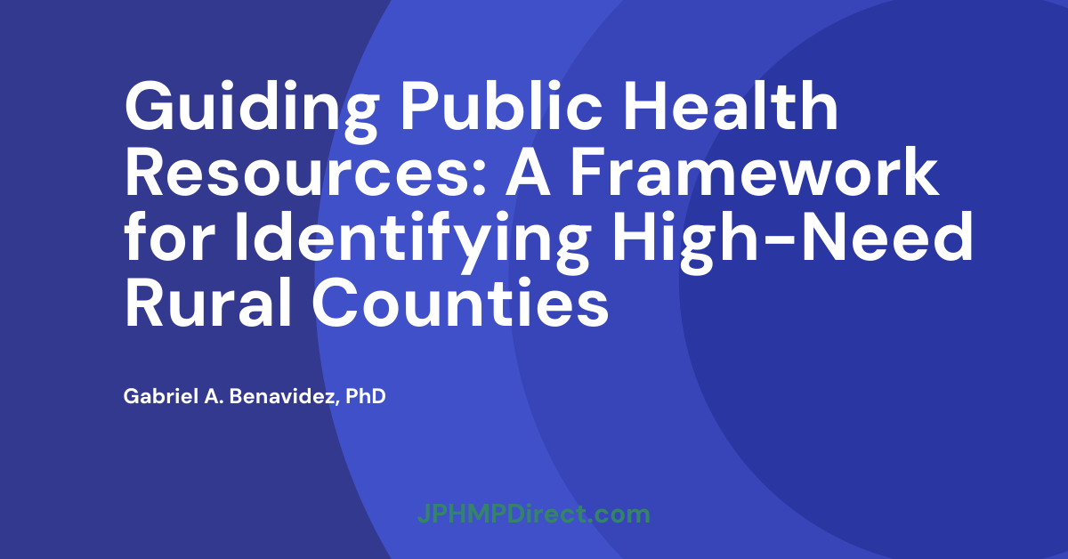 Guiding Public Health Resources
